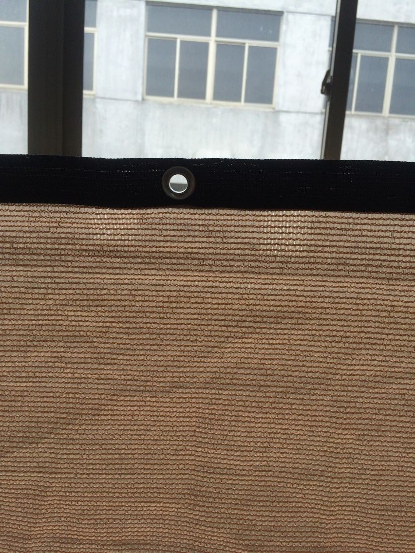 Green Fence Privacy Fence Netting For Garden , Hdpe Raschel Knitted Netting